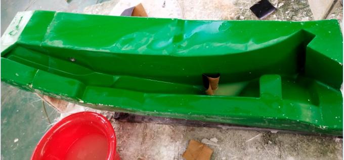 Hand Lay Up Fiberglass Mold Rtm Molding Gel Coat Paint Surface ISO9001