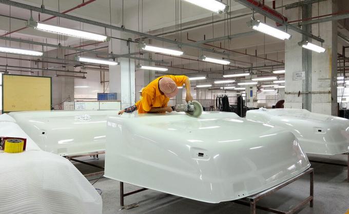 molded fiberglass travel trailers parts/custom GFRP trailer body/Front ...