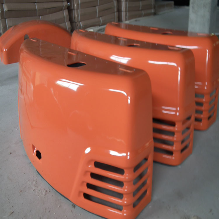 fiberglass shell parts/frp cover piece/fiberglass housing for equipment