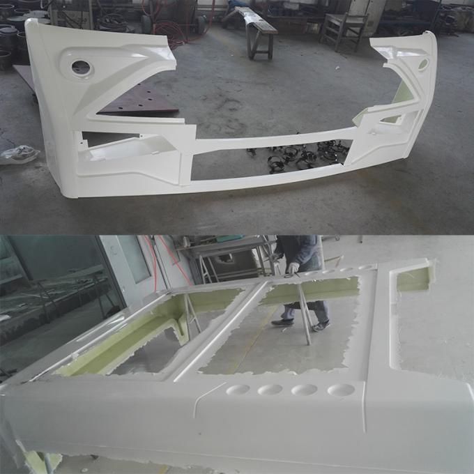 Front And Back FRP Bus Body Parts Automotive Solid Surface High Performance